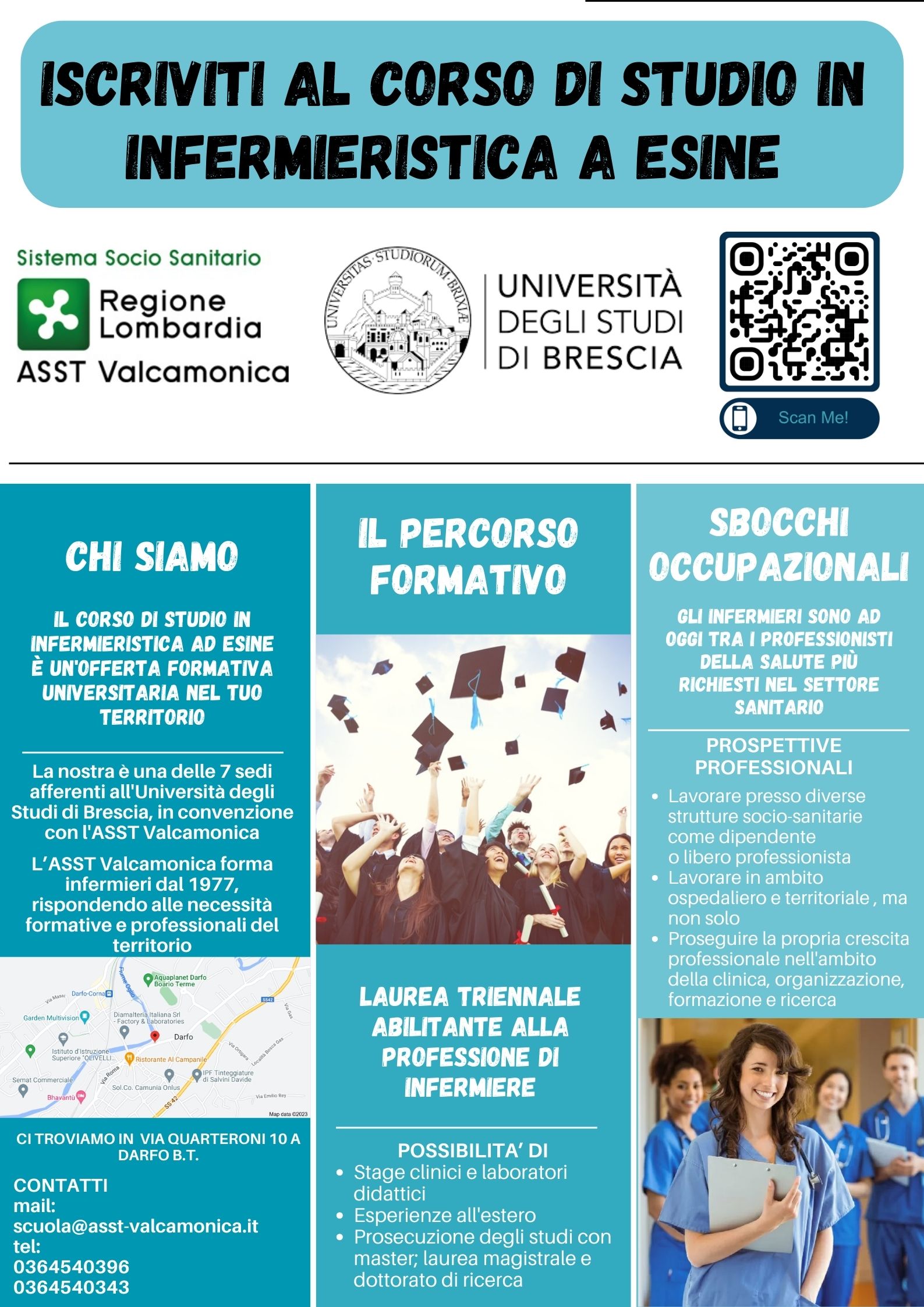 Corso di studio in infermieristica | ASST Valcamonica